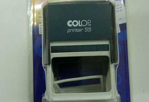 Самонаборный штамп + рамка printer 55-SET-F