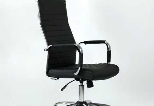 Кресло K-112 черная кожа