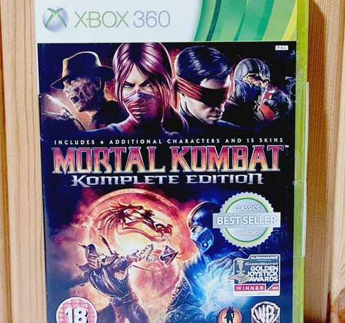 Mortal Kombat Komplete Edition Xbox 360