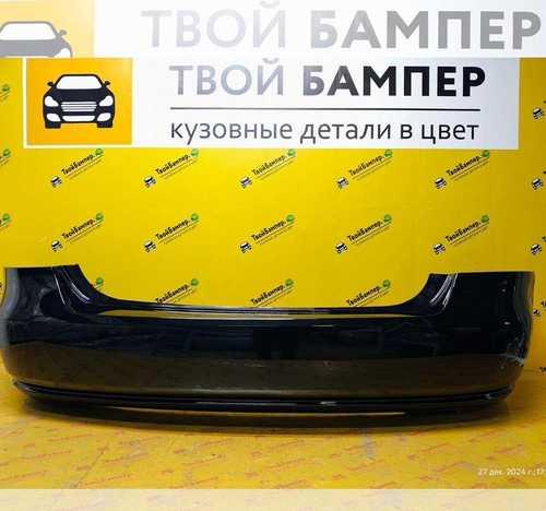 Бампер задний Volkswagen Polo 2010 Deep Black LC9X