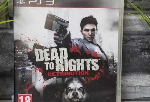 Dead to Rights Retribution (PS3)