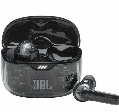 Bluetooth гарнитура JBL Tune Beam Ghost #392099