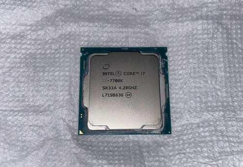 Процессор intel core i7 7700k 4.20ghz