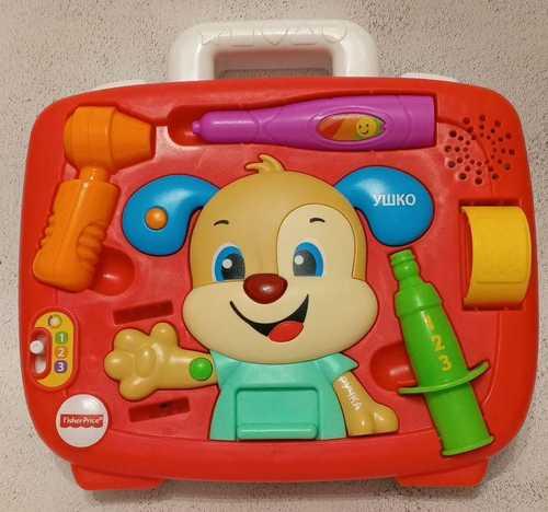 Медицинский набор ученого щенка Fisher price