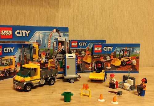 Lego city 60072+60073