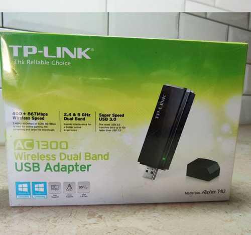 Wifi приемник TP-Link AC1300 (Archer T4U)