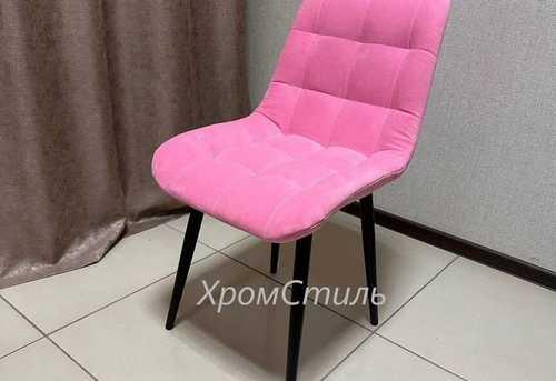 Мягкие кухонные стулья "Брусто" розовые
