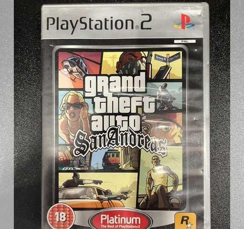 Grand Theft Auto: San Andreas PS2/Platinum