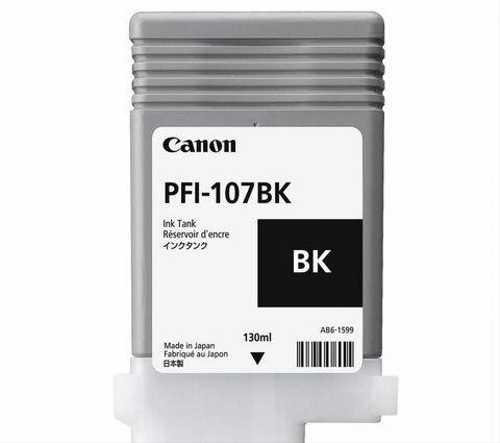 PFI-107 (Bk) Картридж canon оригинальный 90 мл