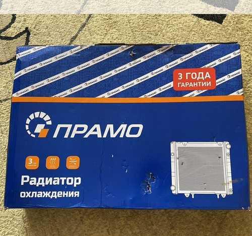 Радиатор охлаждения двигателя chevrolet lanos