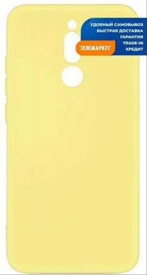 Накладка силикон DF для Xiaomi Redmi 8 Yellow