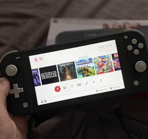 Nintendo Switch Lite 32gb Gray не прошитая