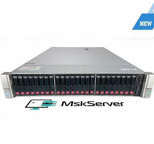 Сервер HP DL380 Gen9 24xSFF 2x E5-2637v4 512Gb