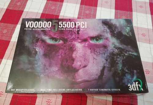 Видеокарта 3Dfx voodoo 5 5500 PCI 64mb