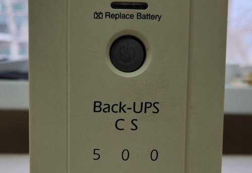 Ибп APC Back-UPS CS 500