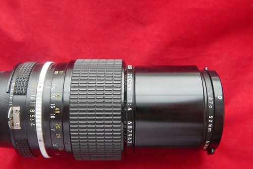 Nikon nikkor 200mm f4 в идеале