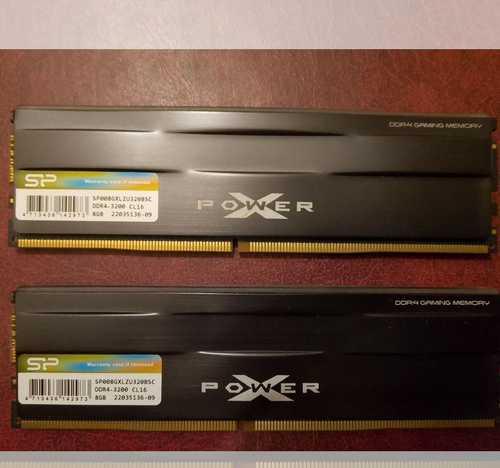 Оперативная память Silicon Power ddr4 16gb 3200, C