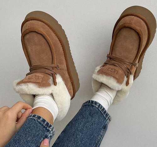 Угги женские Ugg Funkarra Cabin Cuff Chestnut