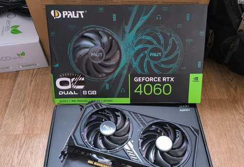 Видеокарта Palit nvidia GeForce RTX 4060 dual OC