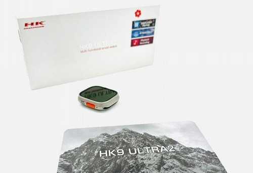 Часы Apple Watch HK9 Ultra 2 (серебристо-чёрный)