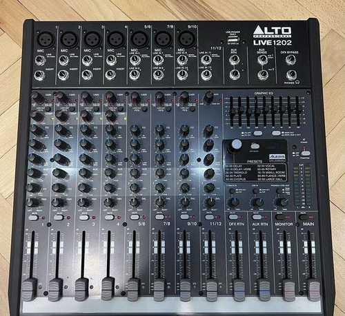 Микшерный пульт Alto Live 1202