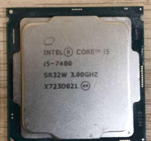 Процессор intel core i5-7400