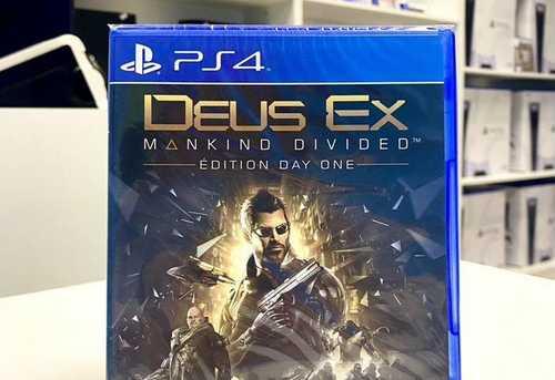 Deus Ex Mankind Divided PS4 (новый, в пленке)