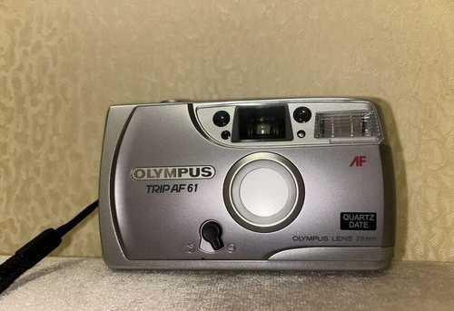 Плёночный фотоаппарат olympus trip AF 61