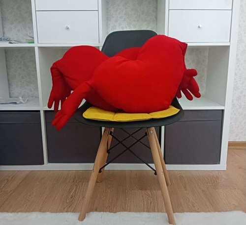 Декоративная подушка-сердце из IKEA