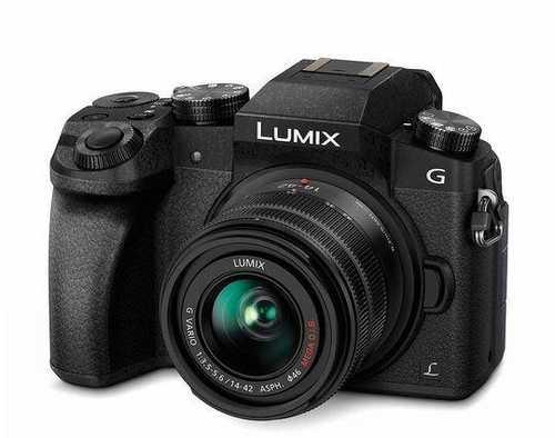 Фотоаппарат Panasonic Lumix DMC-G7 kit 14-42mm чер