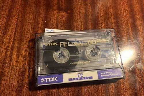 Аудиокассета новая TDK FE-60