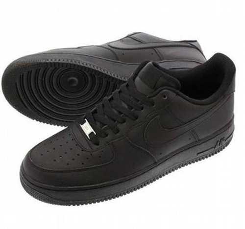 Кроссовки nike air force 1 черные