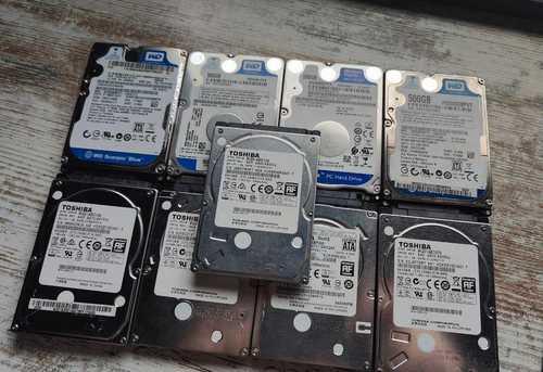 Жесткие диски и SSD (HDD/SSD 2.5", HDD 3.5")