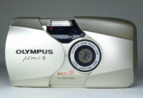 Olympus Mju ii проверен с пленкой + гарантия