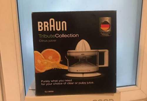 Новая соковыжималка Braun