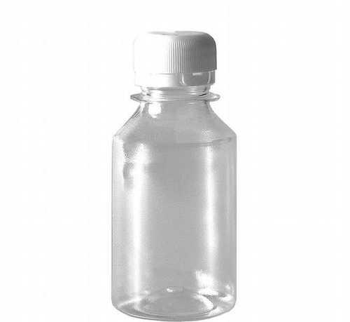 Бутылка пластиковая 250 мл прозрачный + пробка (10