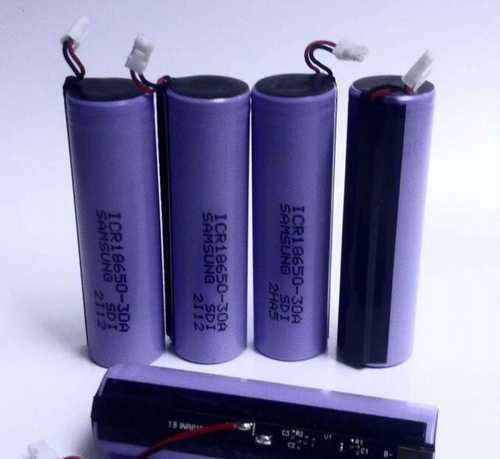 Аккумулятор Samsung ICR 18650 -30A, 4.35v 2950mAh