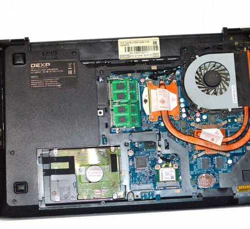 Ноутбук 15.6" Dexp (i5-4210m, GeForce 940m)