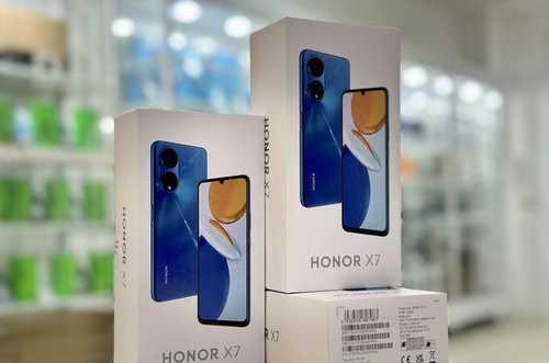 Honor X7 128Gb Silver Новый