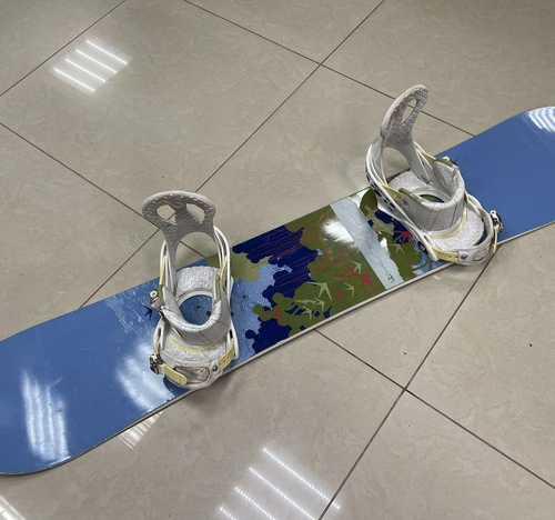 Сноуборд комплект Burton 147 б/у