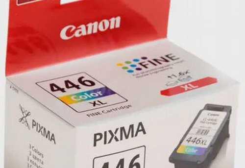 Картридж цветной новый Canon 446 xl
