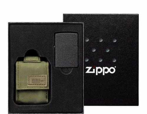 Подарочный набор: Зажигалка Zippo 49400 Новая