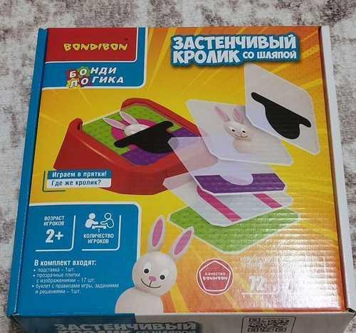 Настольная игра головоломка Застенчивый кролик