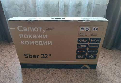 Новый Smart TV sber 32" SDX-32H2012B