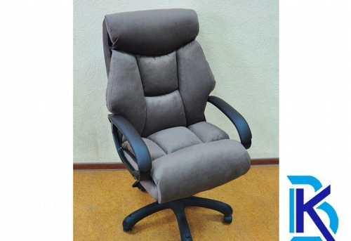 Компьютерное кресло "Круиз" ткань нубук коричневый