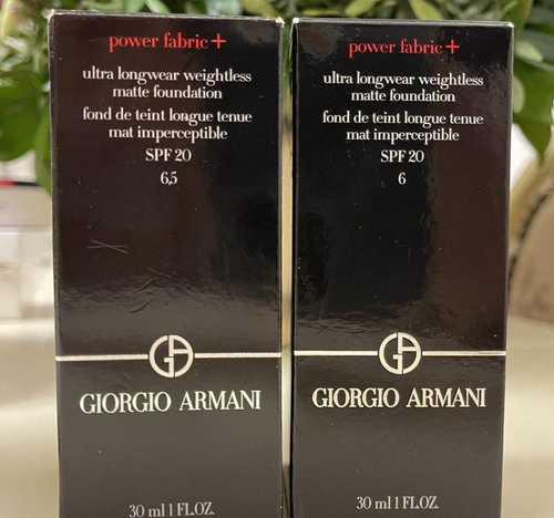 Тональный крем giorgio armani power fabric 