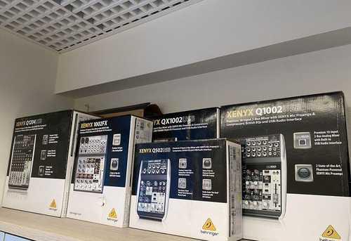 Микшерный пульт behringer xenyx