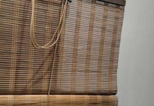 Штора рулонная бамбук