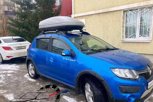 Автобокс Voyage 440л на Renault Sandero Stepway