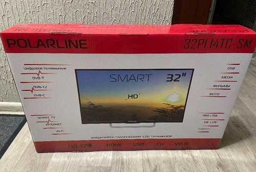 Smart TV 32" Телевизор Polarline 32PL14TC-SM LED